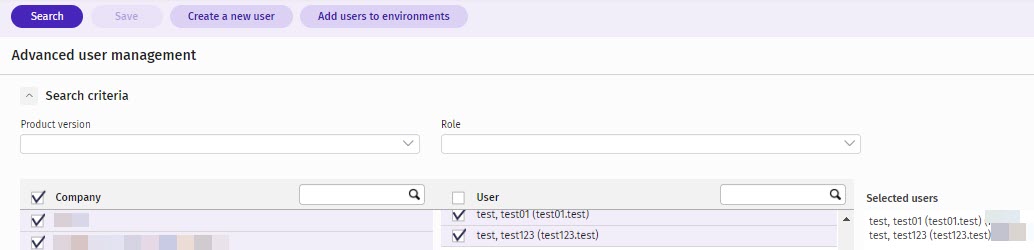 Advanced user management – Procountor
