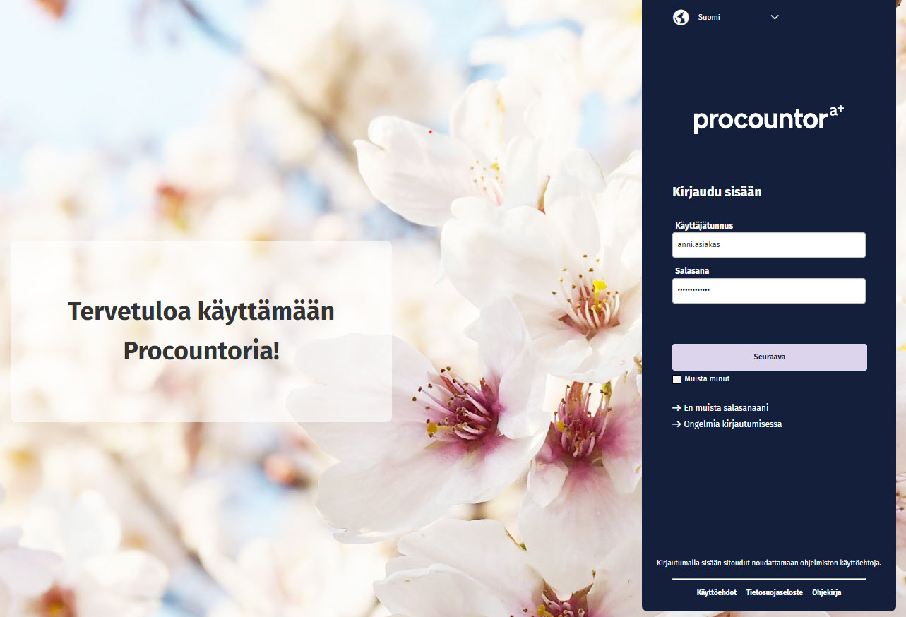 Procountor Avain – Procountor