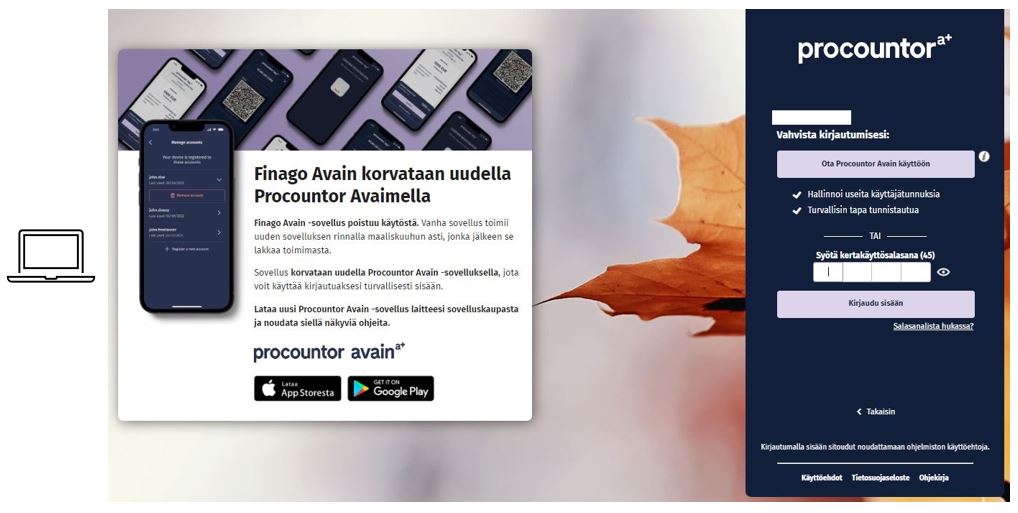 Procountor Avain – Procountor