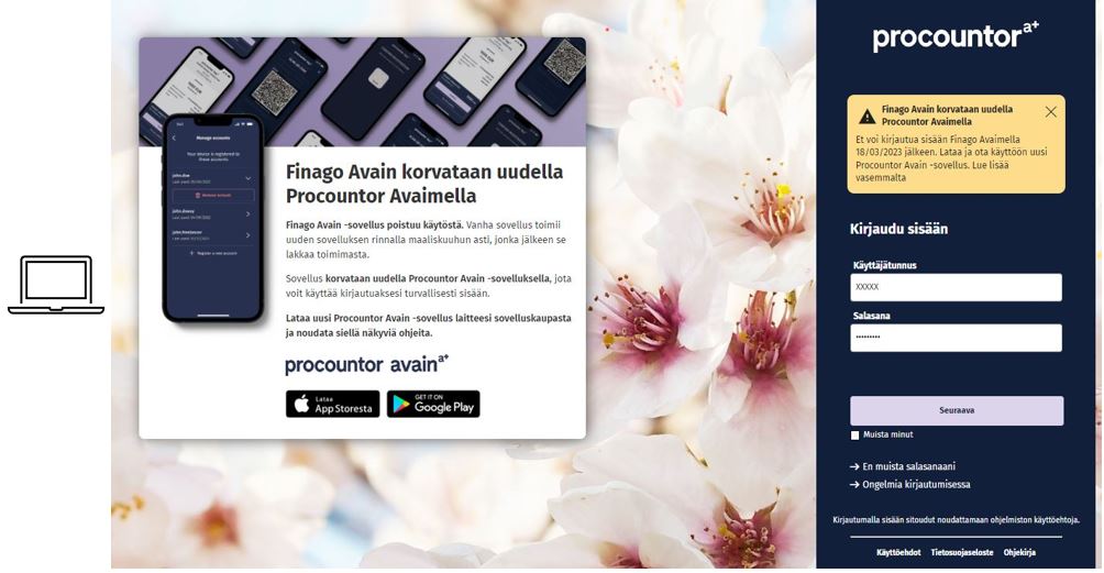 Procountor Avain – Procountor