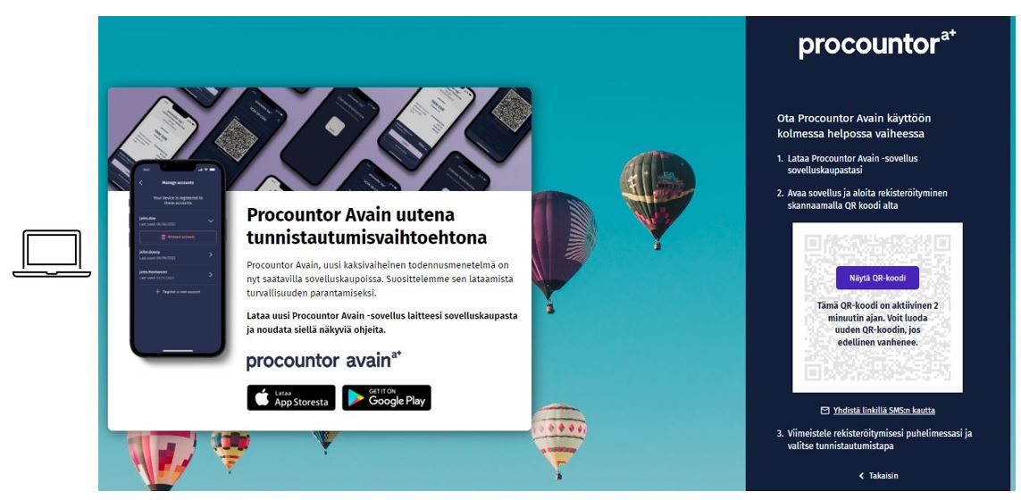 Procountor Avain – Procountor