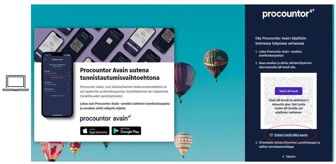 Procountor Avain – Procountor